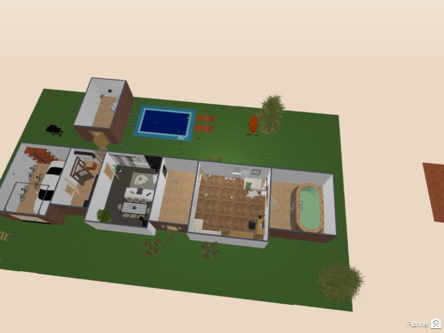 Dream house - Free Online Design | 3D House Floor Plans by Planner 5D