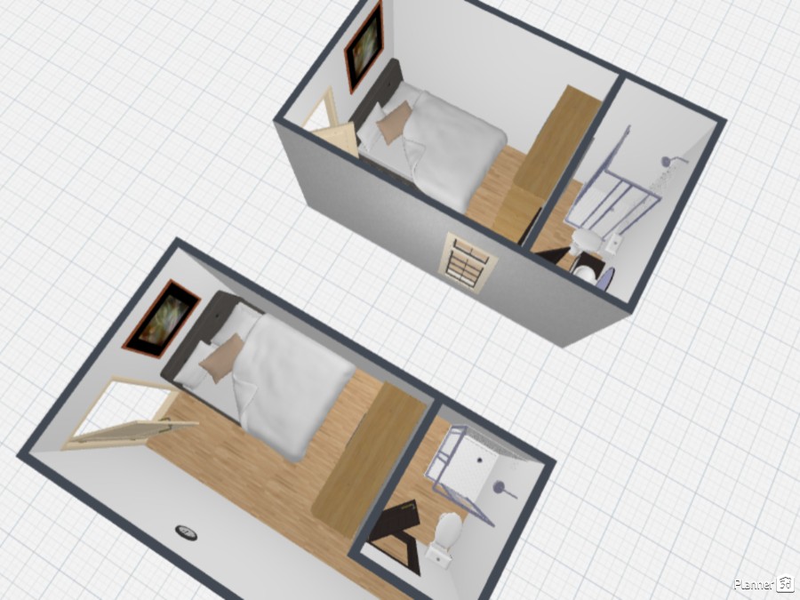 Kamar Utama - Free Online Design | 3D House Floor Plans by Planner 5D