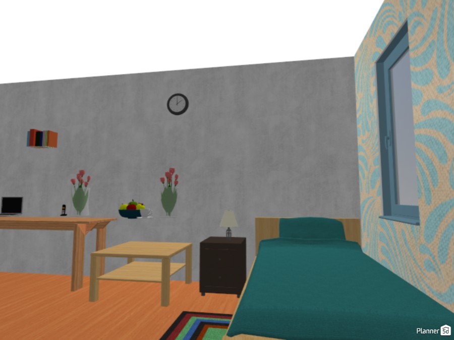 Bedroom - Free Online Design | 3D Bedroom Floor Plans by Planner 5D