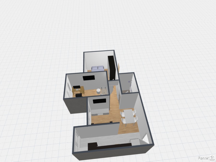 Ss - Free Online Design | 3D Cafe Floor Plans by Planner 5D