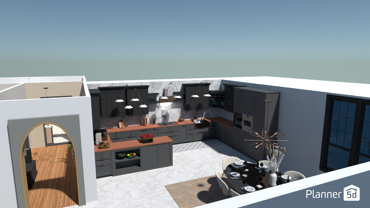 Progetto #37 - Free Online Design | 3D Garage Floor Plans by Planner 5D