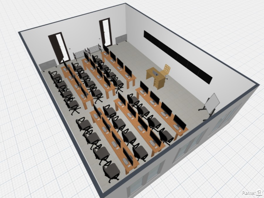 Comlab - Free Online Design | 3D Office Floor Plans by Planner 5D