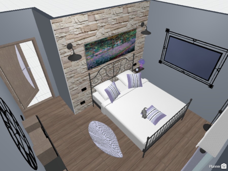 Camera da letto Nico..... - Free Online Design | 3D Dormitorio Floor ...