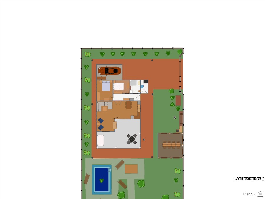 DACHA - Free Online Design | 3D Apartment Floor Plans by Planner 5D