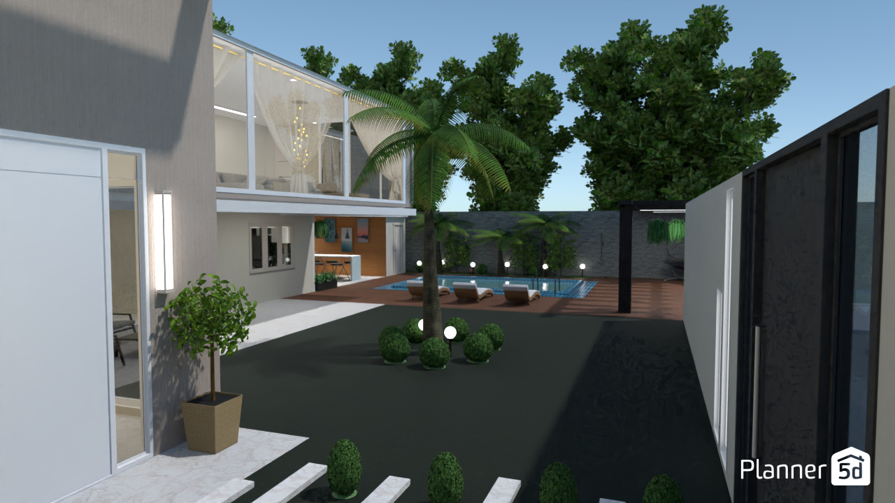 Casas modernas - Free Online Design | 3D Floor Plans by Planner 5D