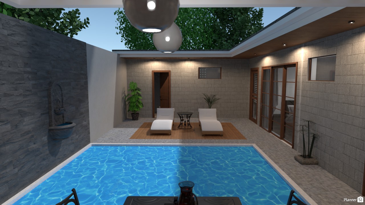 Staycation House - Free Online Design | 3D Floor Plans by Planner 5D