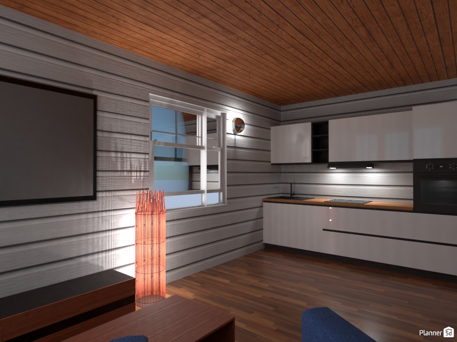 Tiny House - Free Online Design | 3D Floor Plans by Planner 5D