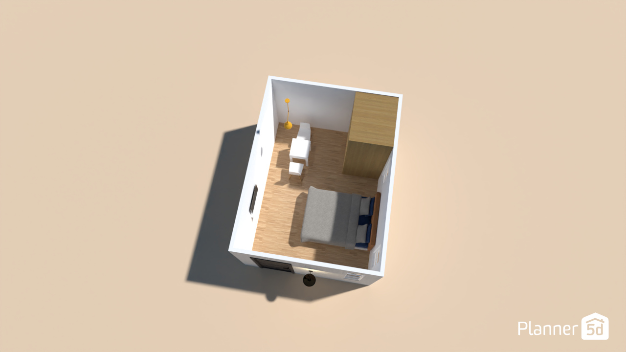 Project # bilik roomstay - Free Online Design | 3D Floor Plans by ...