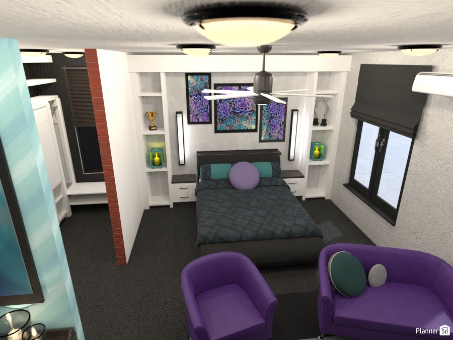 Master Bedroom WIR Ensuite - Free Online Design | 3D Bedroom Floor ...