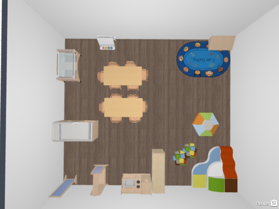 Classroom - Free Online Design | 3D Floor Plans by Planner 5D