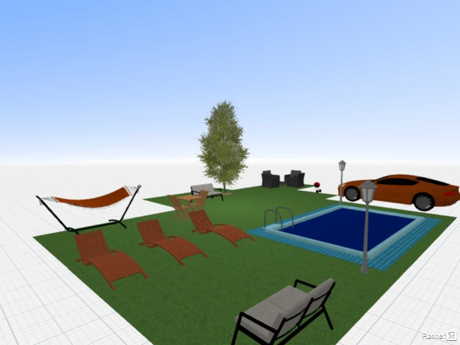 EMI PROYECTO - Free Online Design | 3D Outdoor Floor Plans by Planner 5D