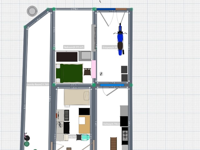 Ploor Flan - Free Online Design | 3D Entryway Floor Plans by Planner 5D