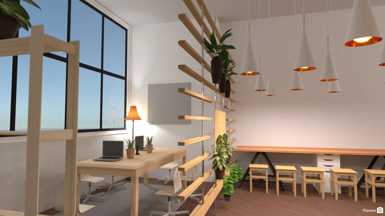 Youth office - Free Online Design | 3D Office Floor Plans by Planner 5D