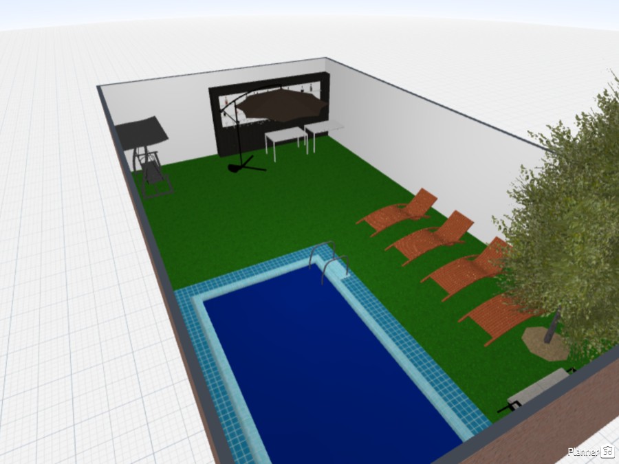 Exterior - Free Online Design | 3D Outdoor Floor Plans by Planner 5D