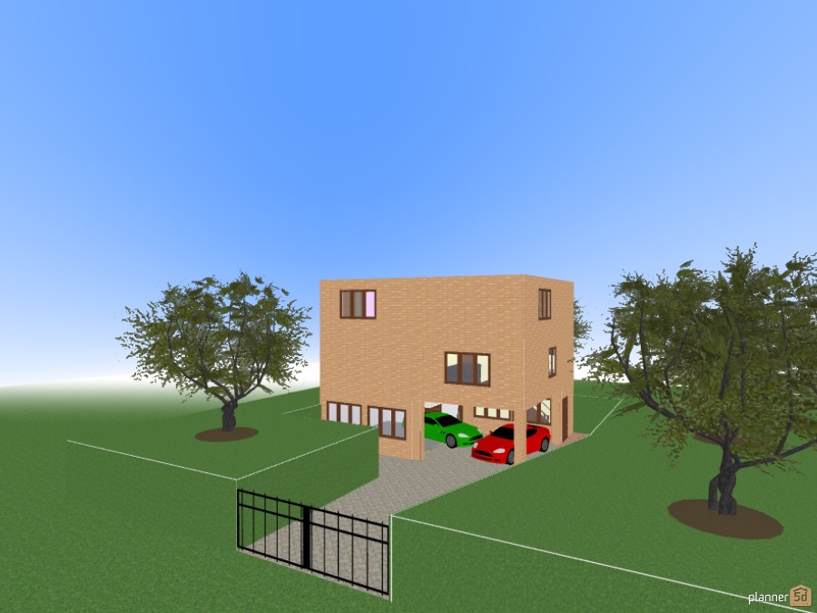 Новый проект - Free Online Design | 3D Terrace Floor Plans by Planner 5D