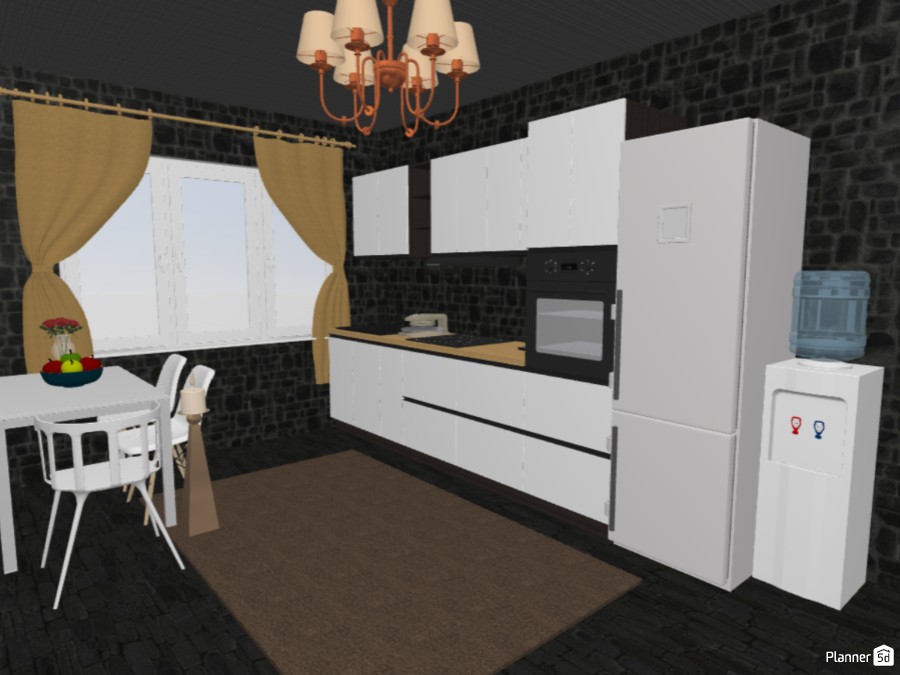 Kitchen - Free Online Design | 3D Floor Plans by Planner 5D