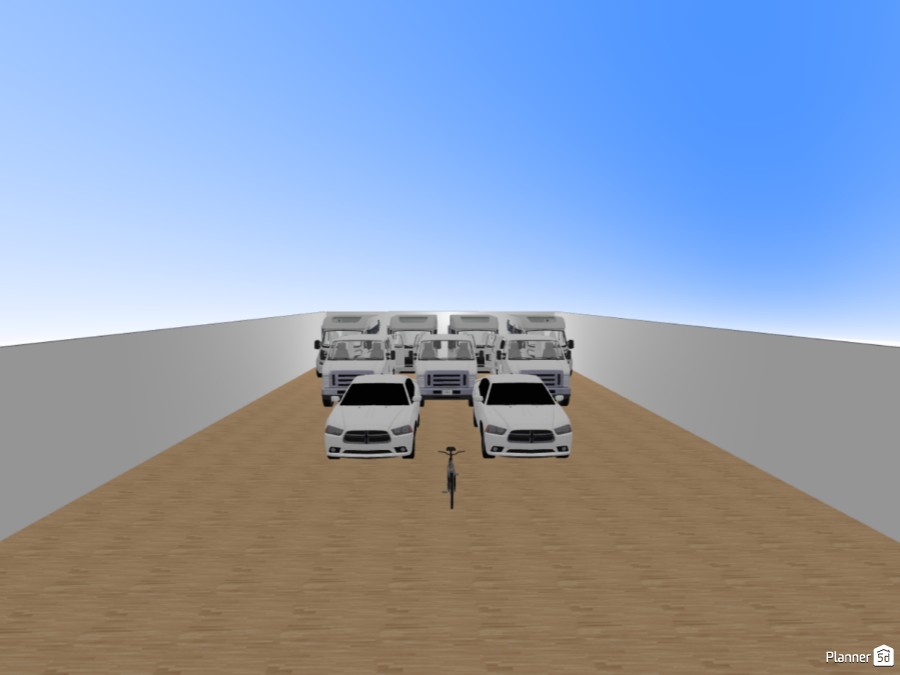 Even bigger garage - Free Online Design | 3D Garage Floor Plans by ...