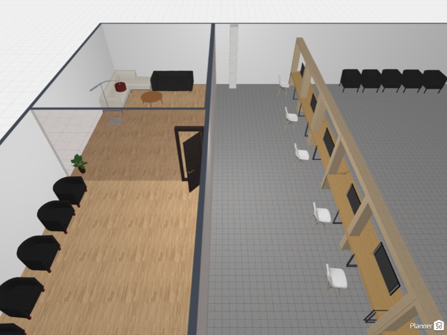 ,ll - Free Online Design | 3D Cafe Floor Plans by Planner 5D