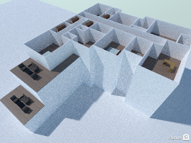 Staggered House - Free Online Design | 3D Floor Plans by Planner 5D