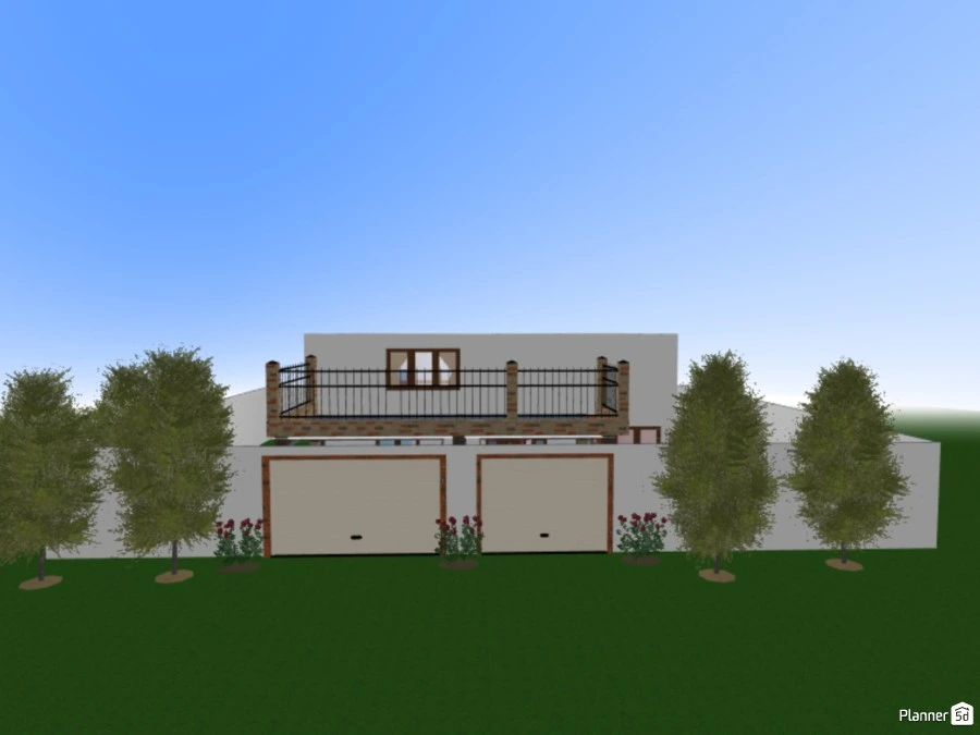 two story house plan for 1316.3 sq feet - Free Online Design | 3D House ...