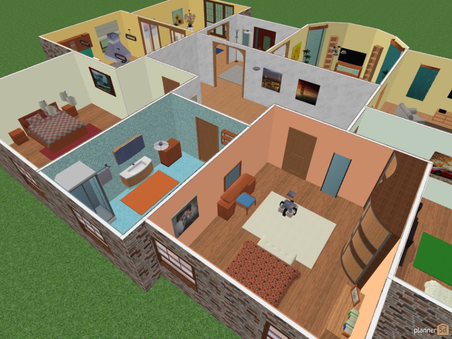 Family - Free Online Design | 3D Floor Plans by Planner 5D