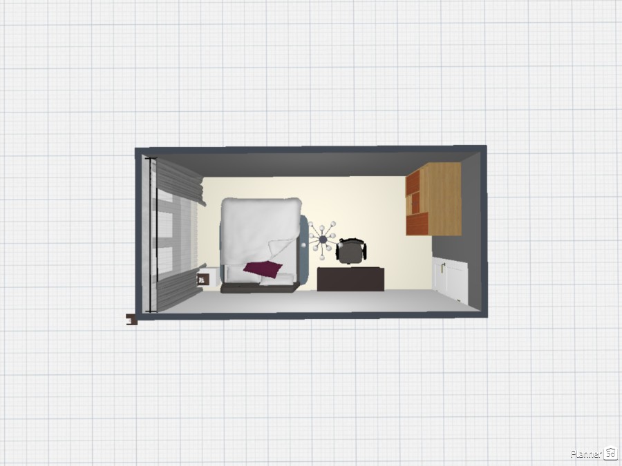My Comfort Bedroom - Free Online Design | 3D Floor Plans by Planner 5D