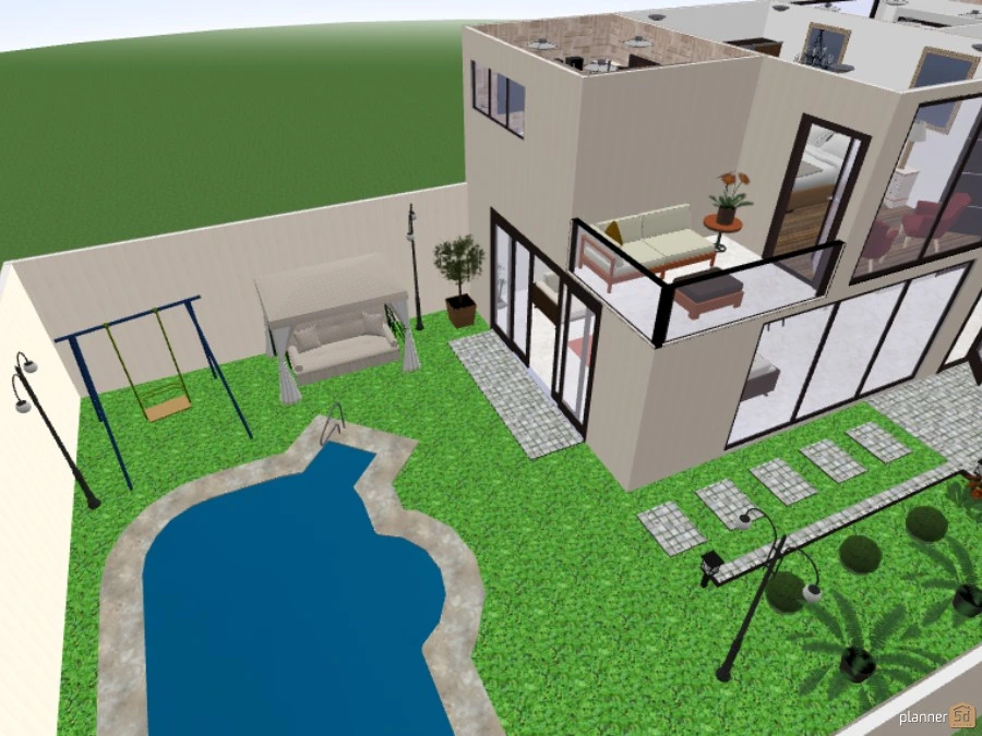 Dream House - Free Online Design | 3D House Floor Plans by Planner 5D